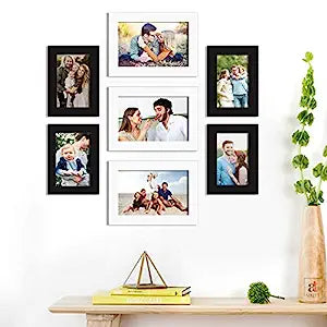 Premium Photo Frames For Wall, Living Room & Gifting - Set Of 7 ( Size ...