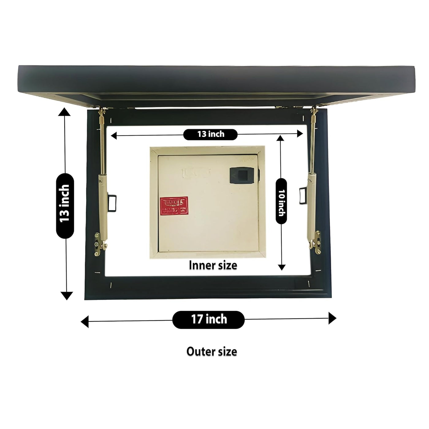 Electric Meter Box Decorative Painting Electrical Panel Cover With Hyd ...