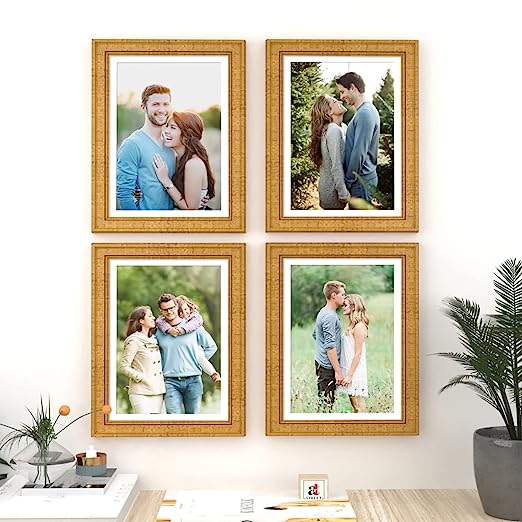 Art Street A4 Size Premium Picture Frame For Wall Set of 4 - Size -8x1 ...