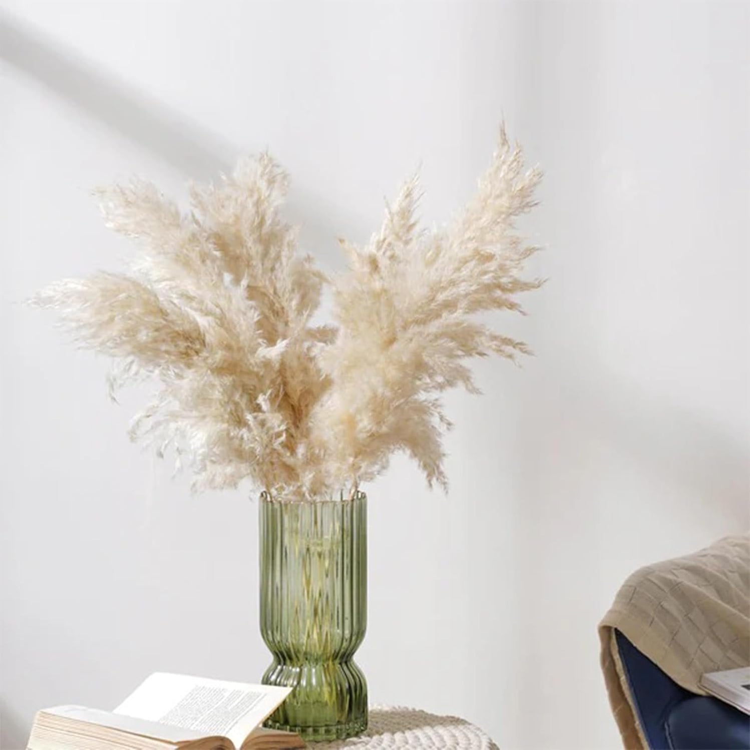 Pampas Grass Sticks for Decoration, Dried Grass Bunch, Boho Home Decor ...