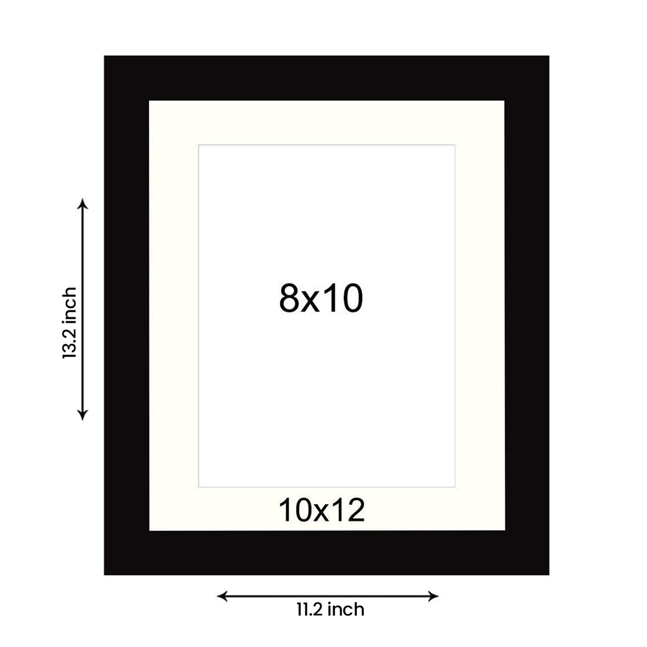 Art Street Rectangle Synthetic Wood Document Photo Frame Size - 10" x ...