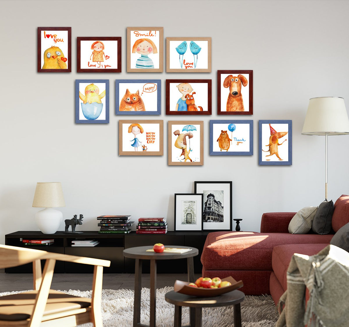 Art Street Acrylic Vibrant Wall Photo Frame (90 cm x 80 cm x 2 cm, Set ...