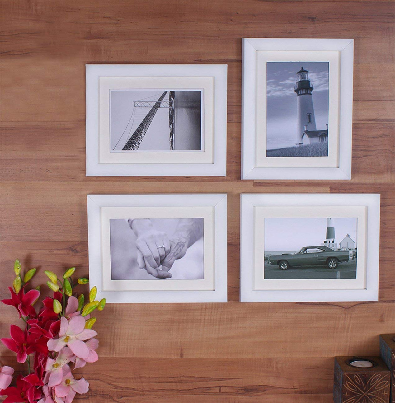 Set of 4 Wall Collage Photo Frame Timeline ( Size 5x7 inches ) — ART STREET