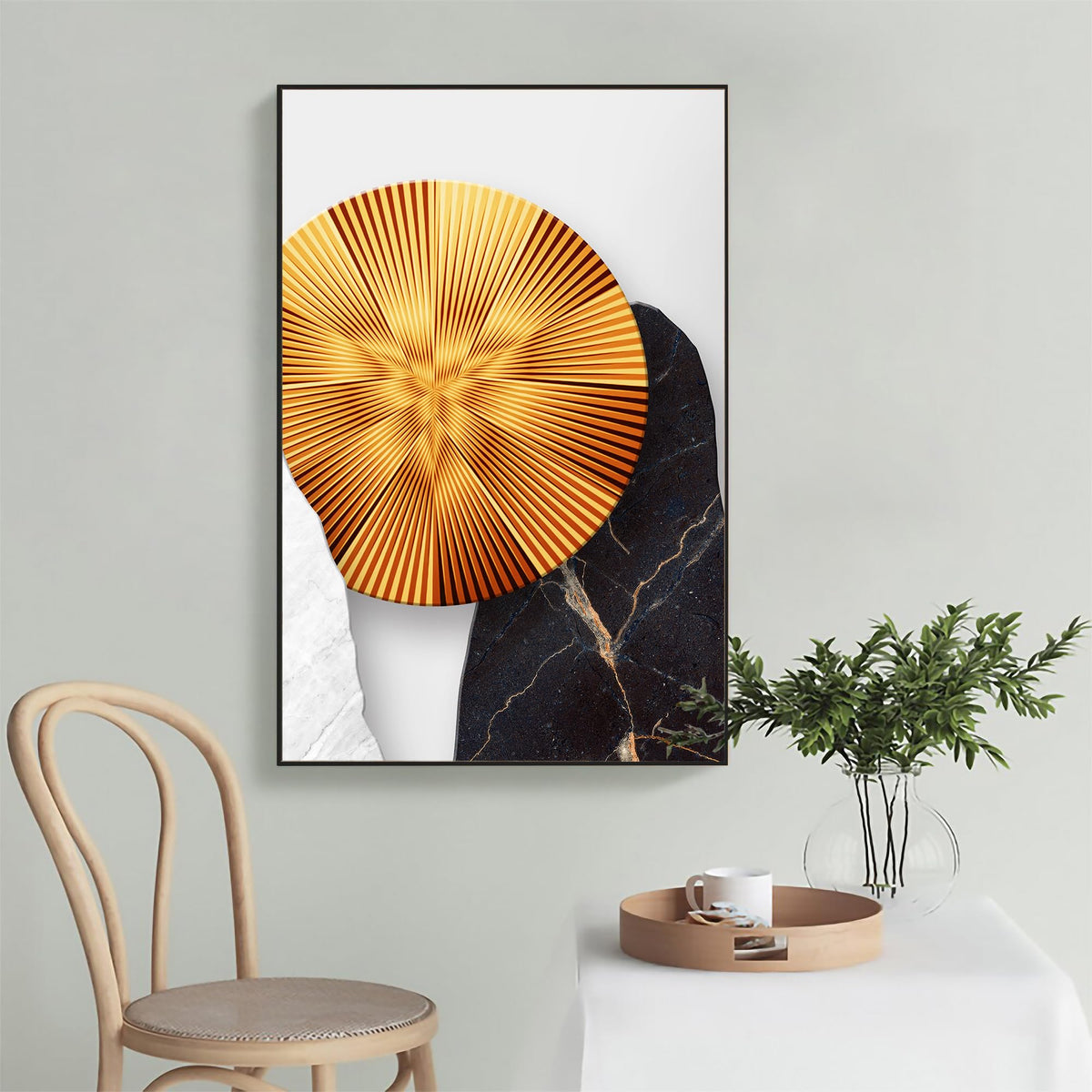 Art Street Canvas Painting Turntable Strobe Disk Zum Ausdrucken Decora ...