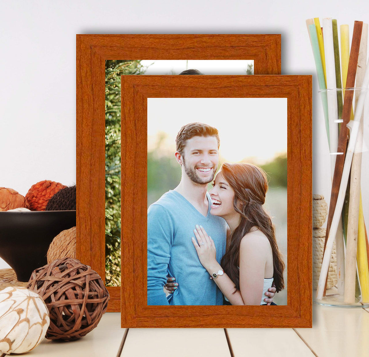 Art Street Synthetic Wood Wall & Table Photo Frame 8x10 Inches — ART STREET