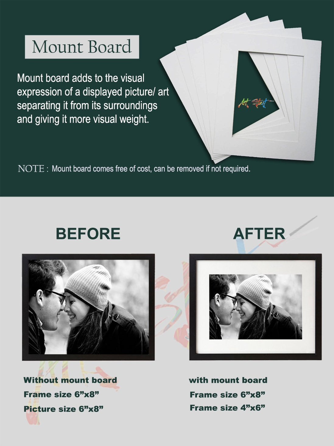 Art Street Rectangle Synthetic Wood Document Photo Frame Size - 10" x ...