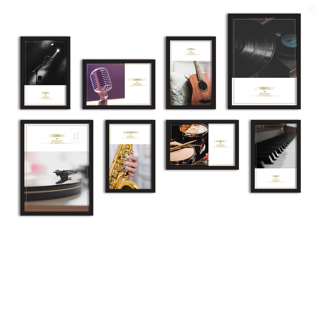 Digital Reprint 33 inch x 52 inch Painting GALLERY WALL — ART STREET