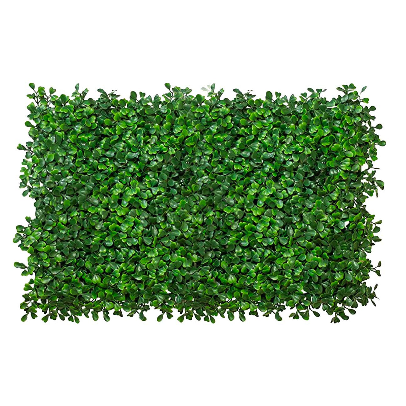 Artificial Wall Grass for Wall Décor, Dark Green High Fill Wall Grass ...