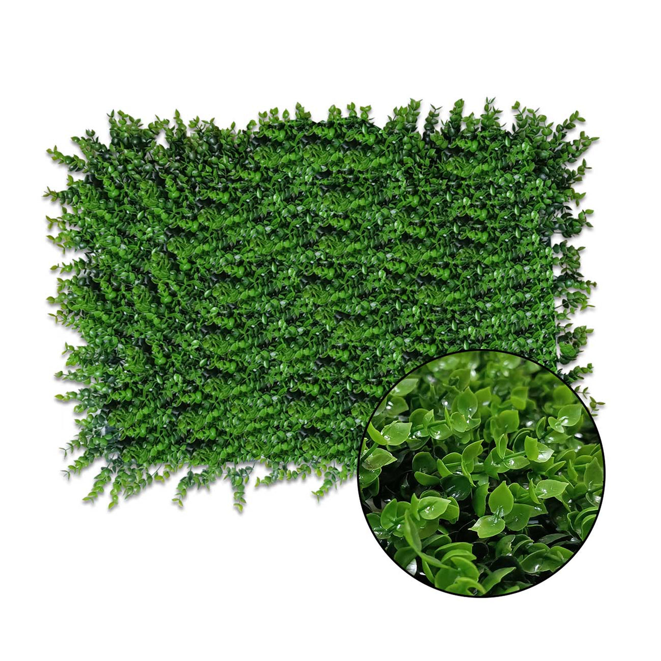 Artificial Wall Grass for Wall Décor, Dark Green High Fill Wall Grass ...