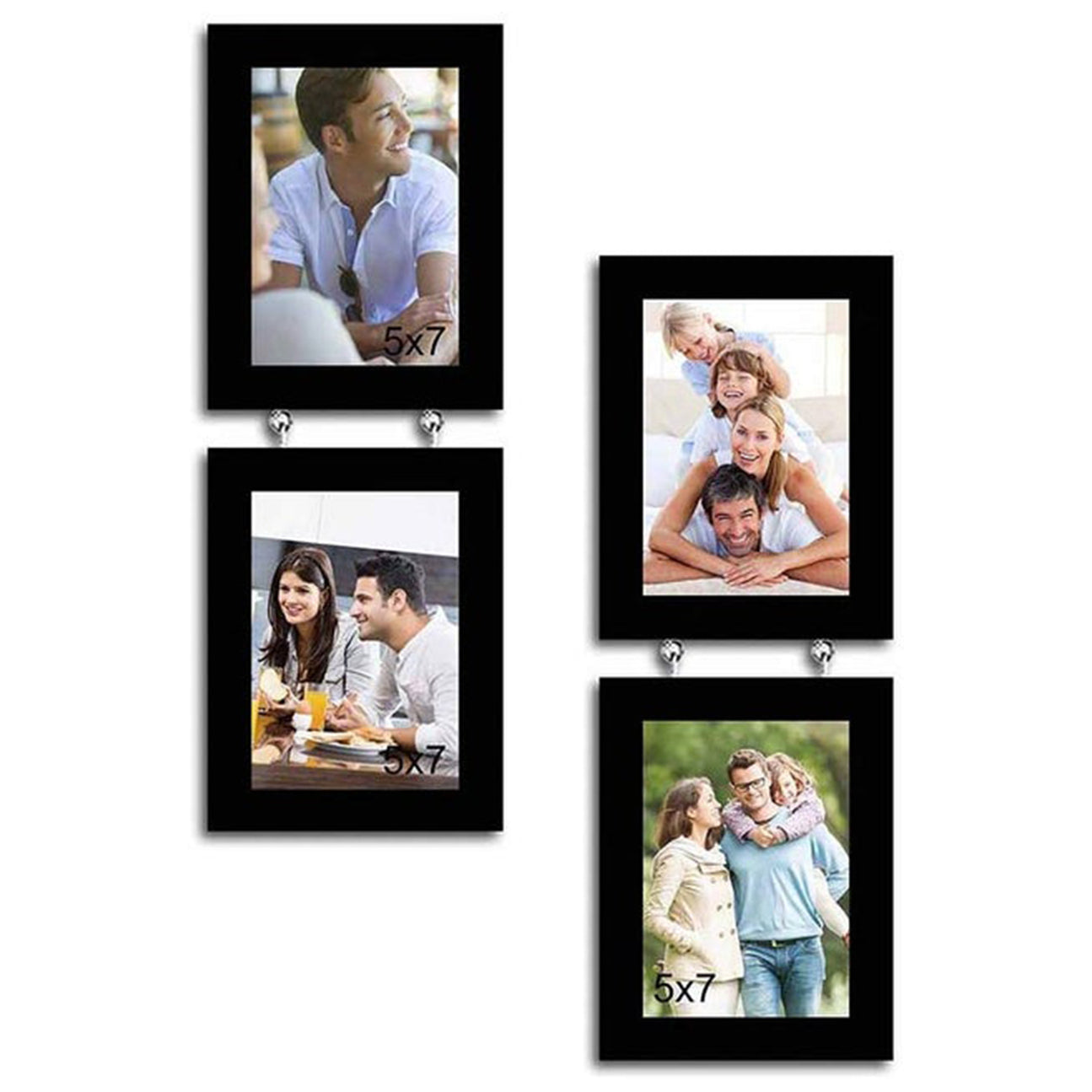 Impressive Custom Chain Drop Photo Frame Set Of 4 — ART STREET