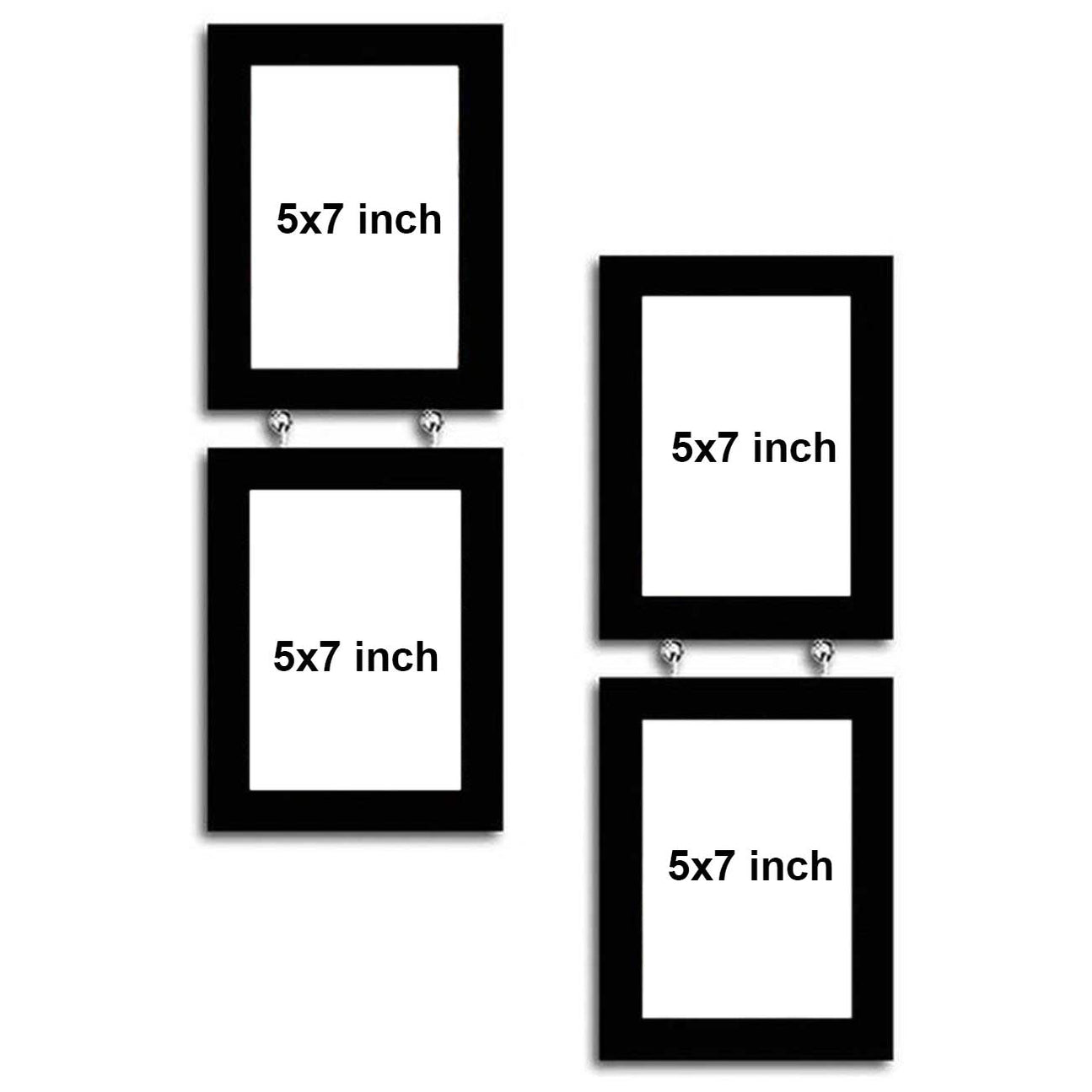 Impressive Custom Chain Drop Photo Frame Set Of 4 — ART STREET